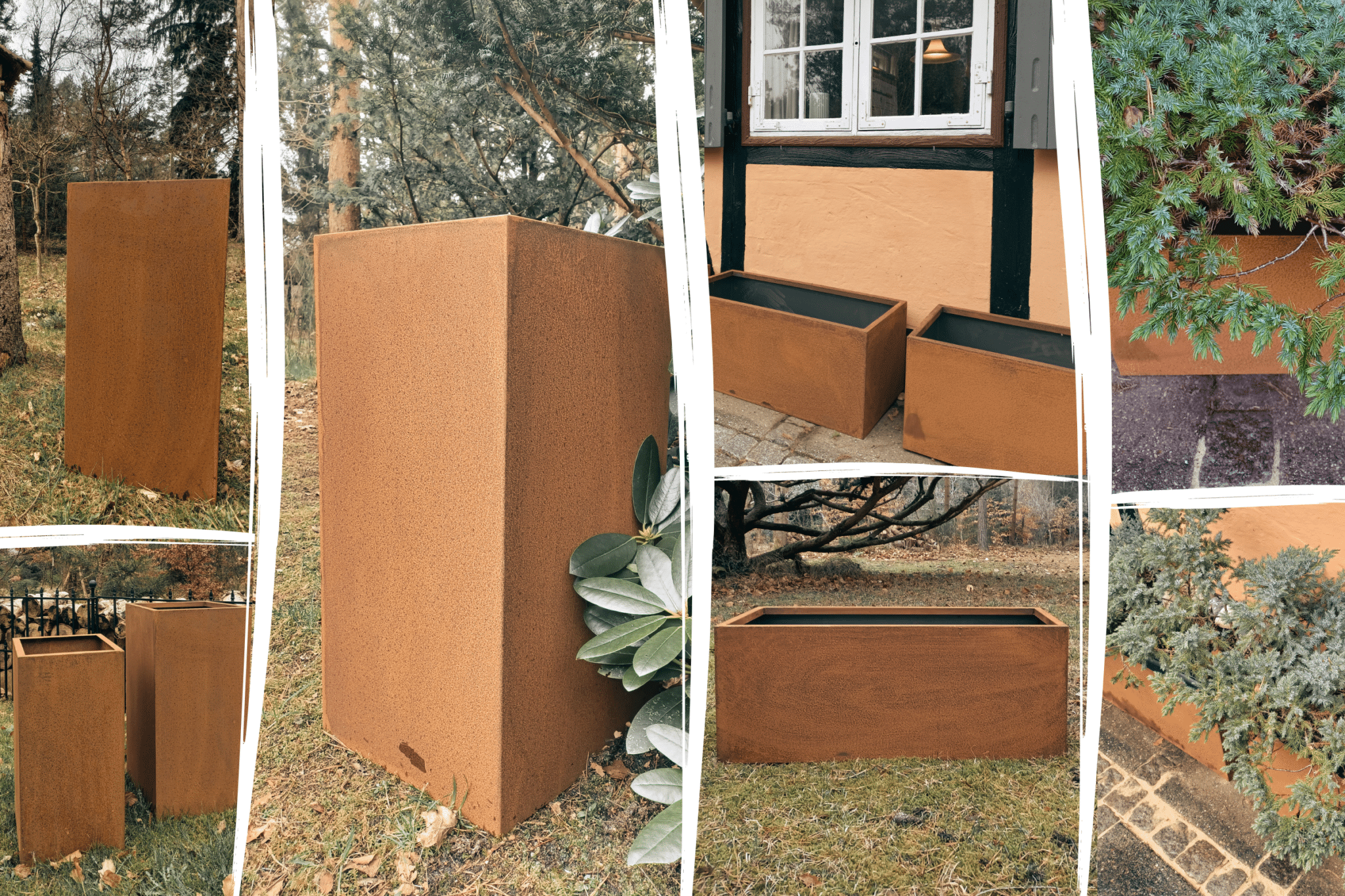 Plantekasser Corten Stål Arkiv - Vandfontæne Shop