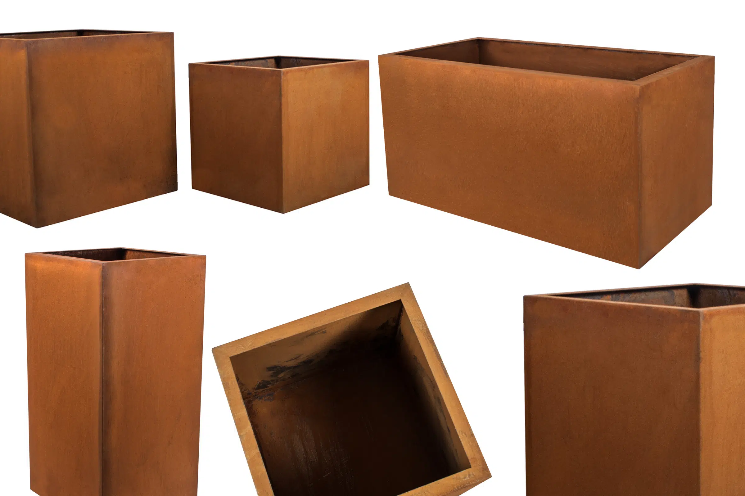 Plantekasser Corten Stål Arkiv - Vandfontæne Shop